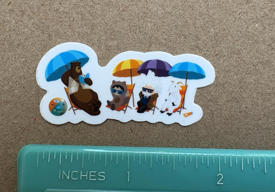 Salesforce Sticker - Summer Group Sticker - Astro Codey Einstein Cloudy ...