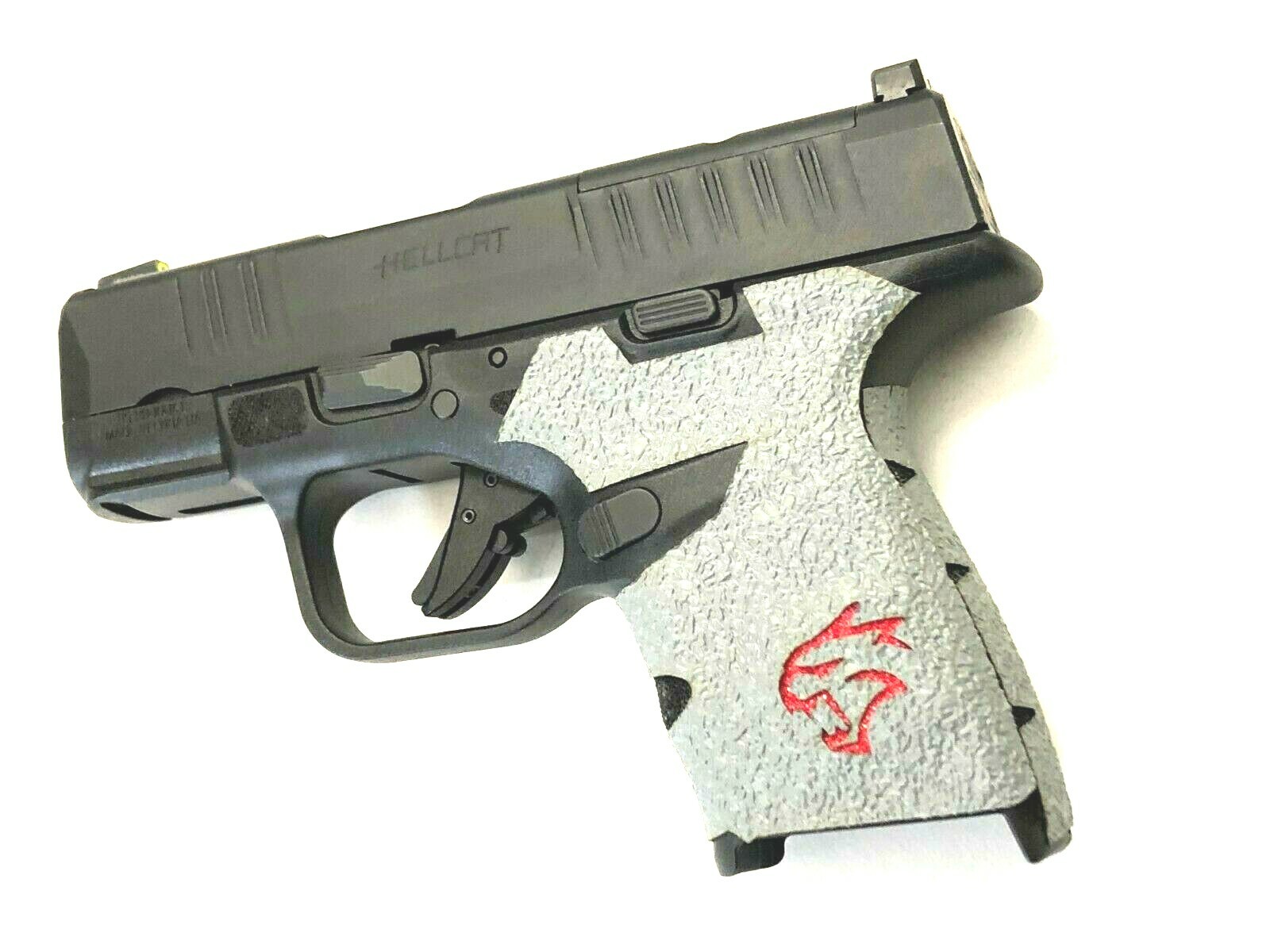 HANDLEITGRIPS Gray CUSTOM TACTICAL GUN GRIP Wrap for Springfield ...