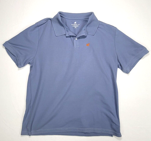 Caribbean Joe Men's Polo Shirt Blue Casual Cotton Embroidered Logo XL ...
