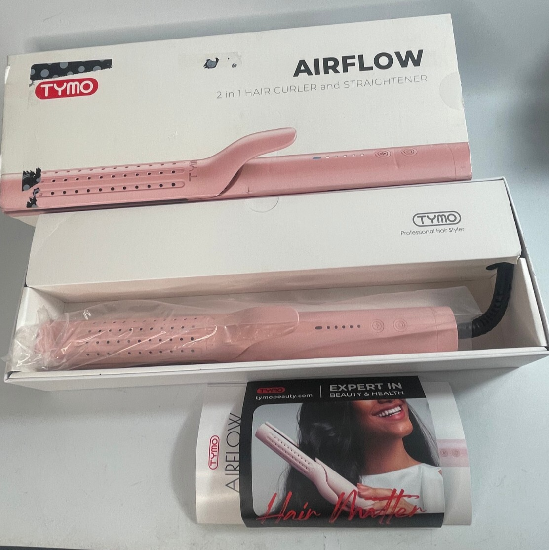 TYMO Airflow Styler Curling Iron Hair Straightener and Curler 2 in 1 | eBay