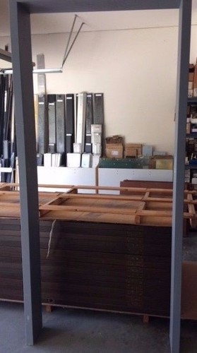 Eliason Reinforced Stainless Steel Door Frame 6-0x7-0x8-1/4 Cased Open ...