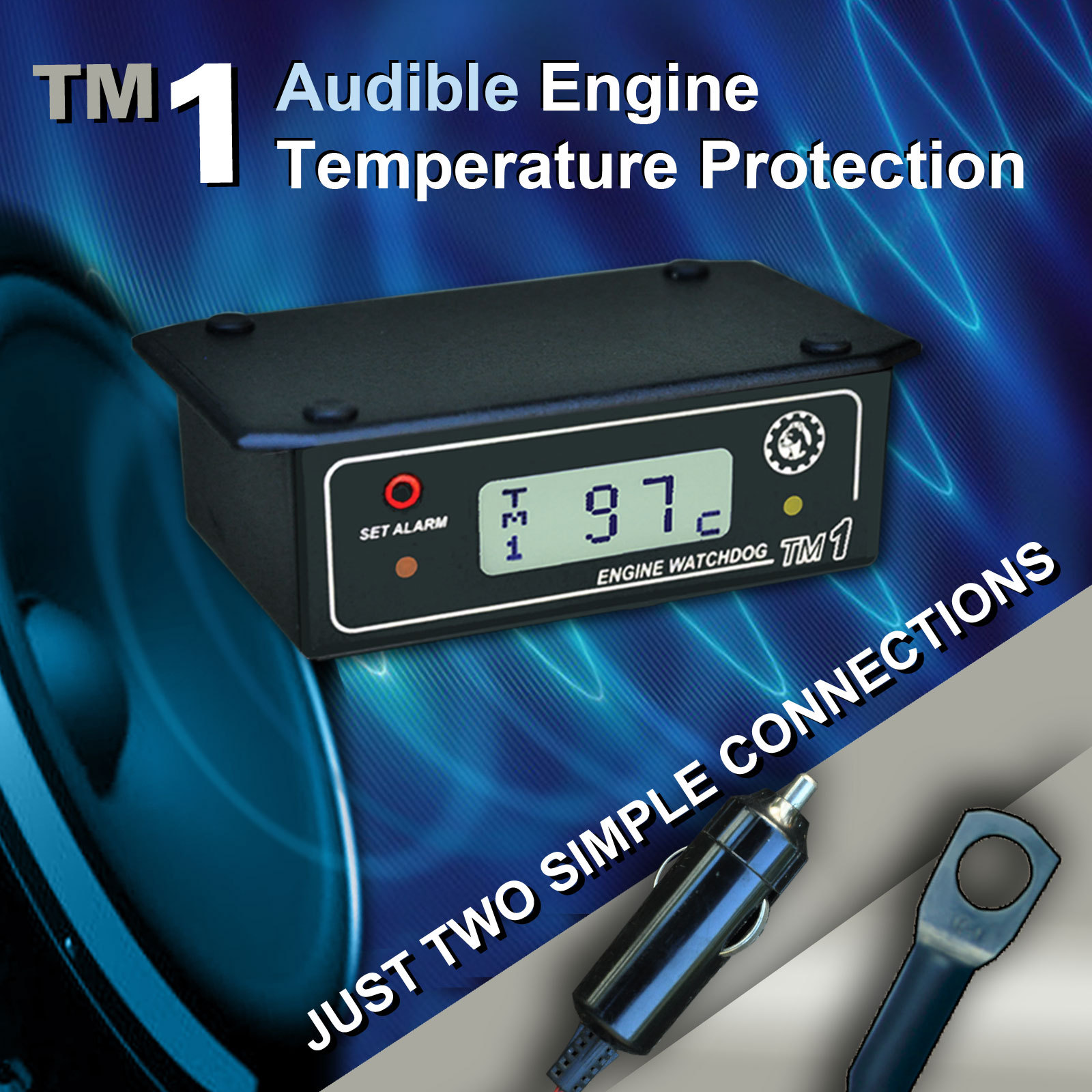 Engine Watchdog TM1 - 1 x Temp Sensor Engine Overheating Alarm | eBay ...