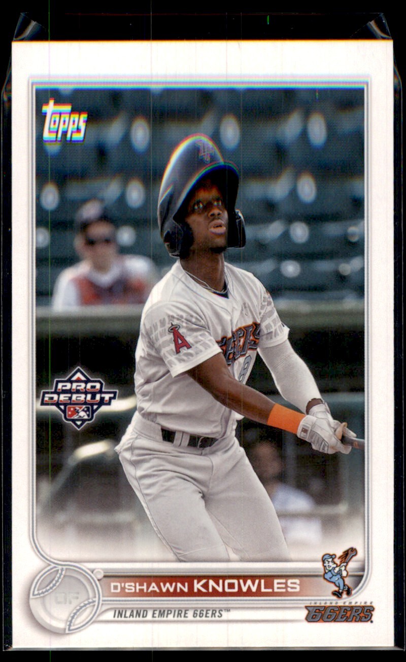 2022 TOPPS PRO DEBUT D'SHAWN KNOWLES INLAND EMPIRE 66ERS #PD-131 | eBay