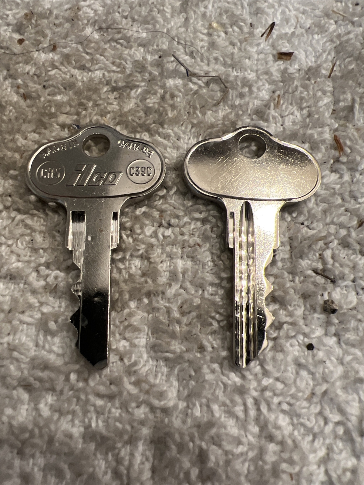 Lot Of 2 New Ilco brand Keys CH5 Taylor C39C Locksmith | eBay