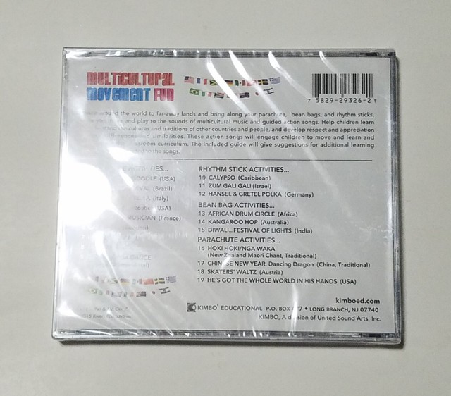 Kimbo Educational Multicultural Movement Fun CD 9326cd for sale online ...