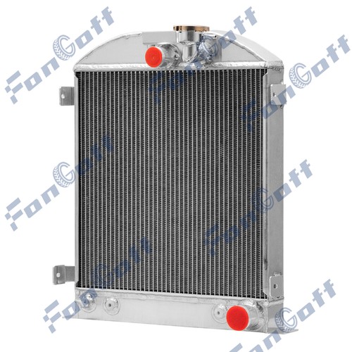 3 Row Aluminum Radiator Fits 1932 Ford Grill Shells 3" Chopped Chevy V8 ...