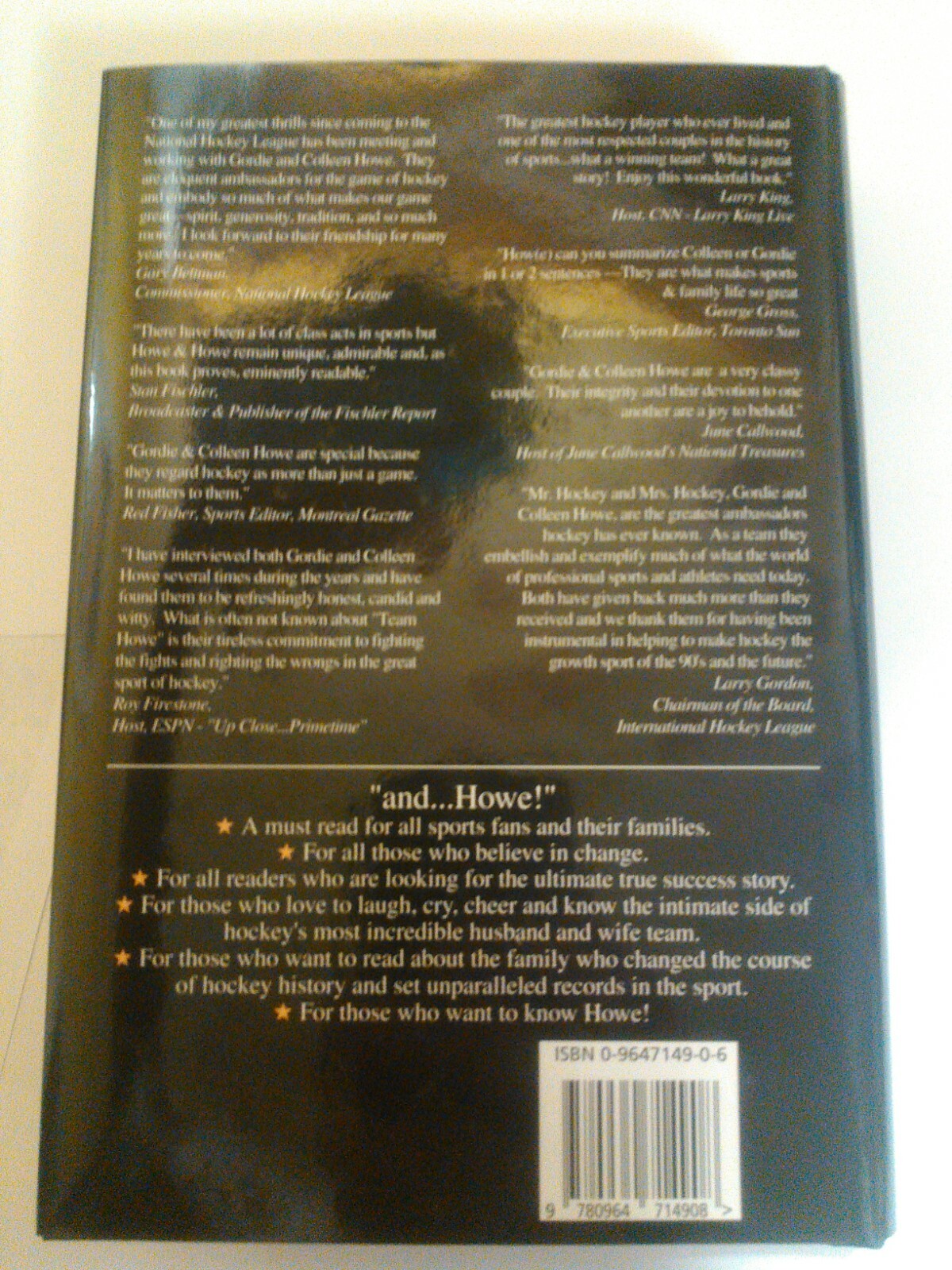 And... Howe! : The Authorized Autobiography of Gordie and Colleen Howe ...