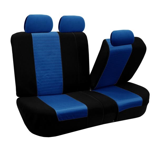 FH Group Universal Fit Rear Split Bench Car Seat Covers 50/50 40/60 60/ ...