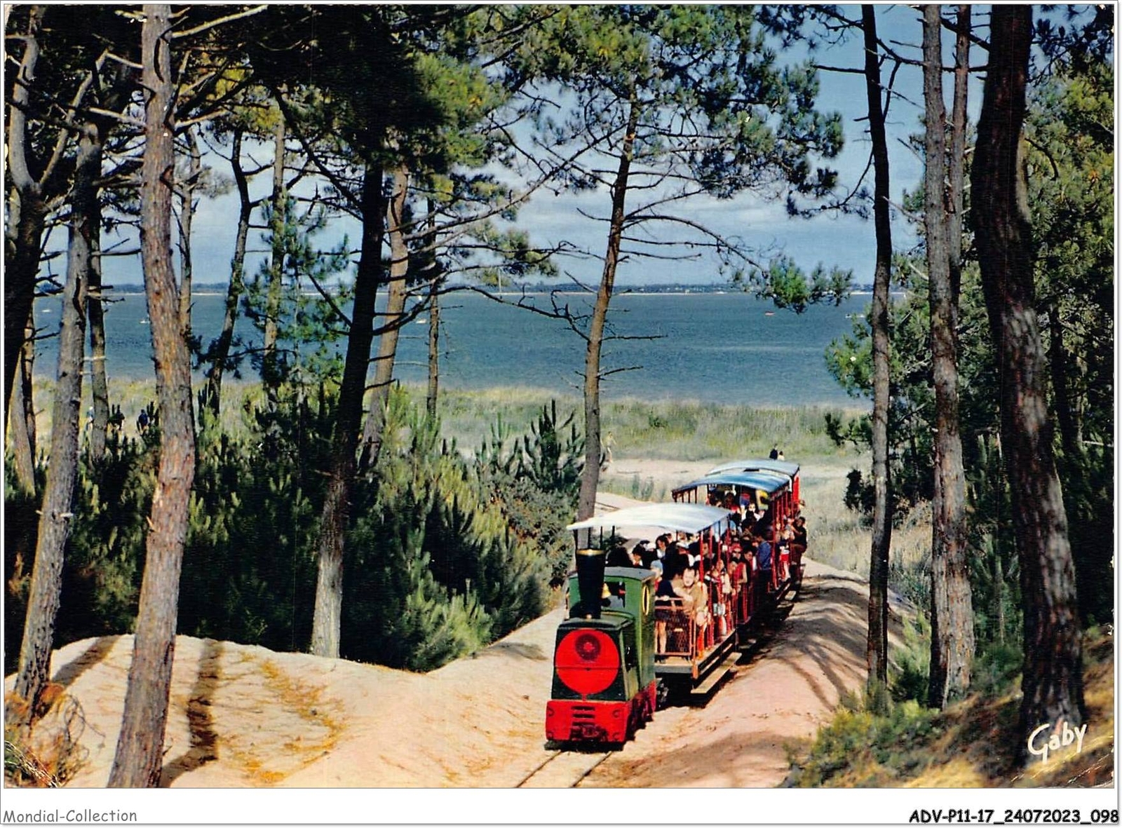 Advp11-17-0901 - Ile D'oleron - Ch-Mme - Small Tourist Tramway of Saint ...