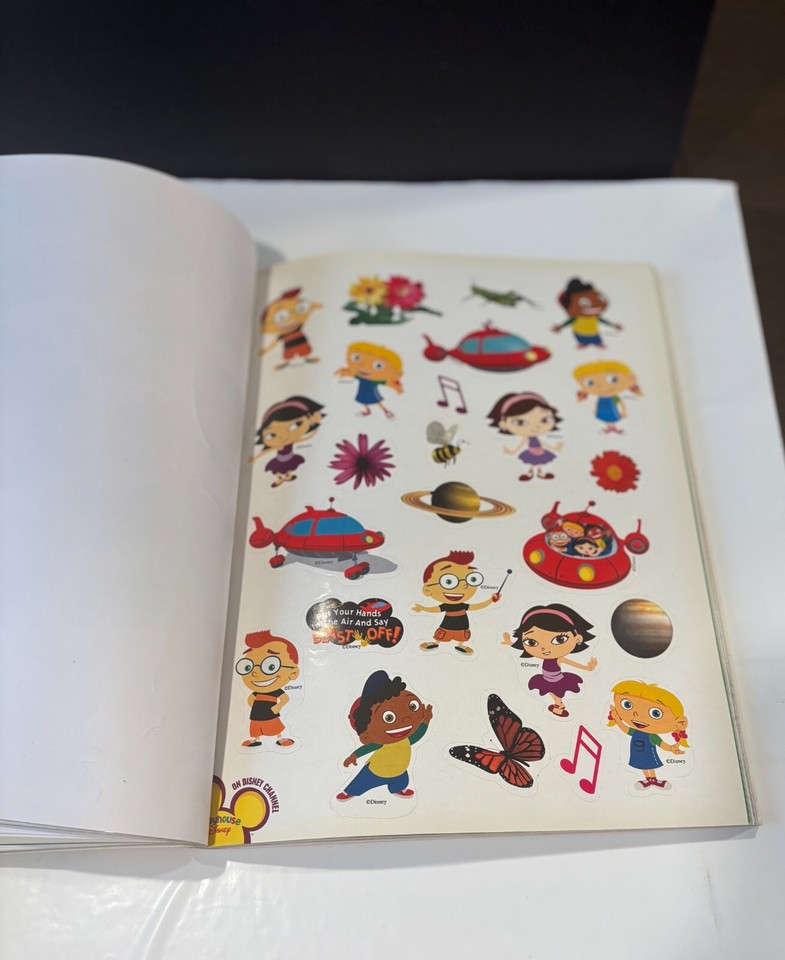 LITTLE EINSTEIN GIANT STICKER BOOK By Playhouse Disney | eBay