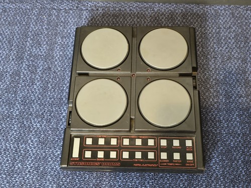 Vintage Mattel Synsonics Drum Machine 1980s Beat Box Electric Drum 80s ...