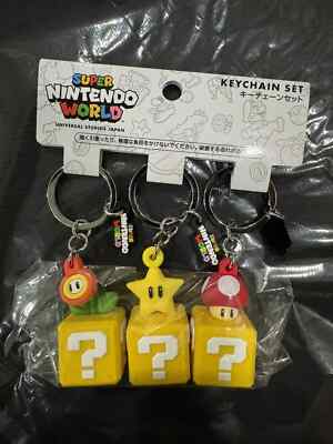 Super Nintendo World Keychain Set Universal Studios Japan USJ | eBay