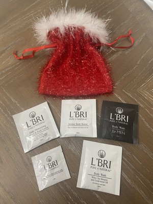 L’Bri Pure n’ Natural Sample Bundle, Red Glittery Bag | eBay