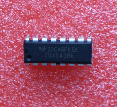 50pcs CD4543BE CD4543 DIP-16 IC | eBay