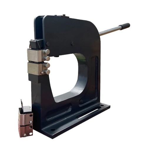 SS-16 Metal Stretcher Shrinking Machine Operation Lever Sheet Shrinking ...