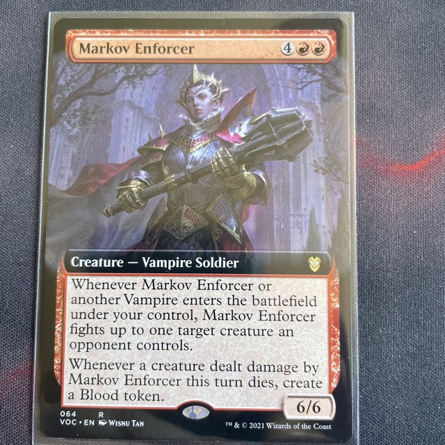 MTG Markov Enforcer Commander: Innistrad: Crimson Vow 064 Regular Rare ...