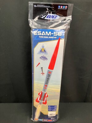 Estes Esam-58 Flying Model Rocket Kit - Sealed | eBay
