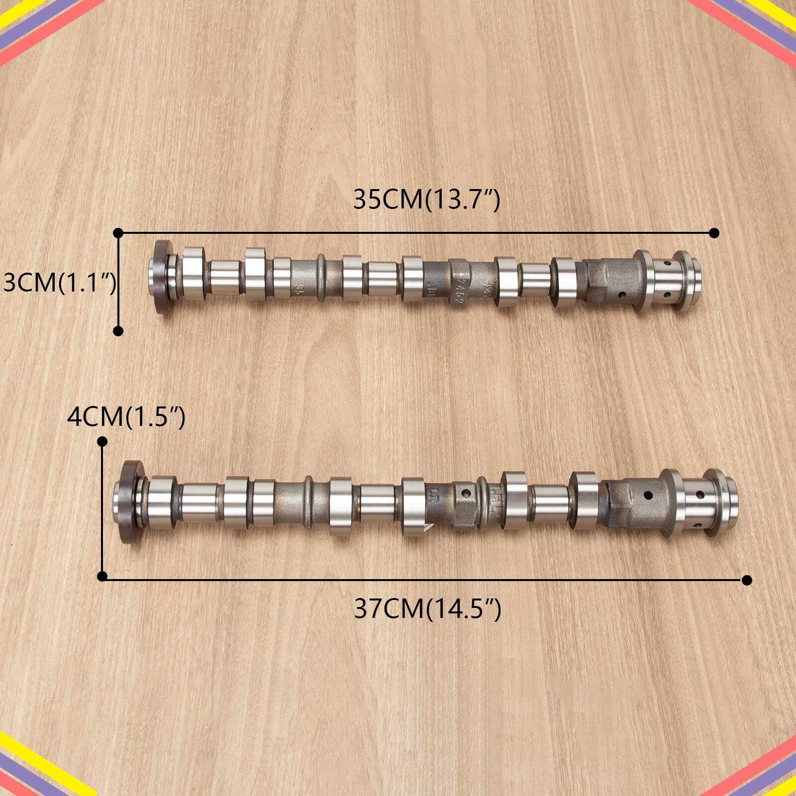 Set of 4 Engine Camshaft For JEEP DODGE CHRYSLER RAM 3.6L Pentastar ...