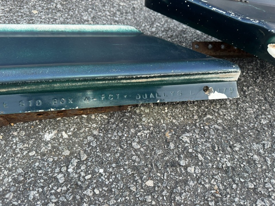 RARE OBS Ford Running Boards Crew Cab Dually Side Steps OEM 87-91 92-97 ...