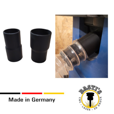 Adapter Scheppach OSM600 OSM100 Absaugung Absaugstutzen Absaugschlauch Anschluss | eBay.de