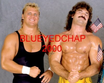 CURT HENNIG & RICK RUDE WRESTLER 8 X 10 WRESTLING PHOTO WWF WCW | eBay