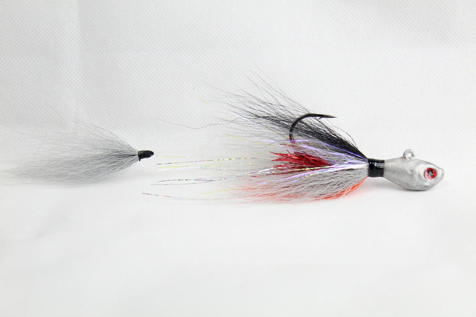 Peacock Bass jigs - Piranha - Hair jig musky pike lure Brazil fishing ...