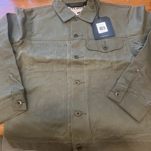 Filson Tin Cloth Short Lined Cruiser Jacket | Small NWT $359 | eBay
