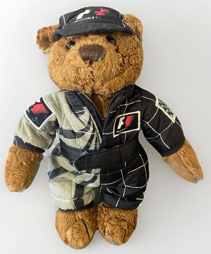 Official F1 Formula 1 Racing Mascot Teddy Bear 9" Plush Soft Toy Good ...