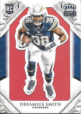 2015 Panini Crown Royale Retail Red Rookie #135 Dreamius Smith #051/199 ...
