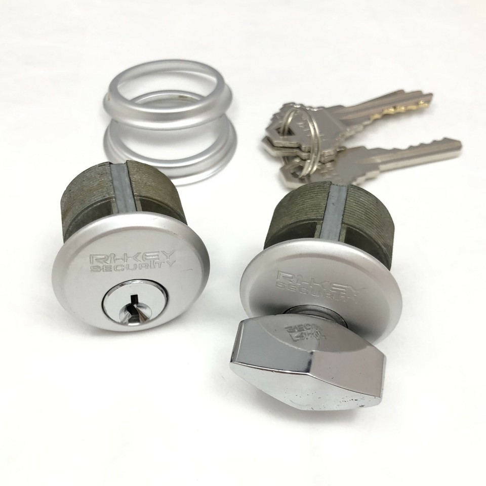 New Keyed and T-Turn Mortise Cylinders 1" for Store Front Door Adams ...