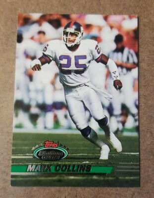 1993 Stadium Club Football Card #118 Mark Collins - New York Giants | eBay
