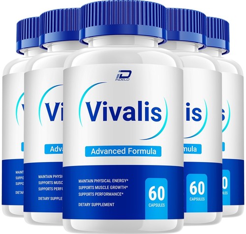 (5 Pack) Vivalis for Men Capsules-Vivalis Vitamin Complex Pills, All ...