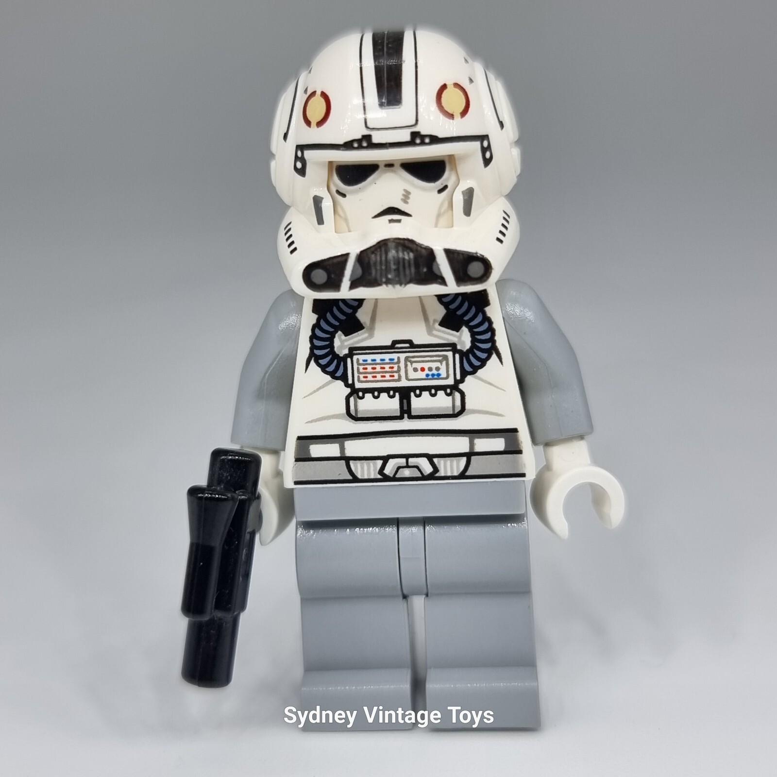 LEGO Star Wars Clone Trooper V-wing Pilot (Phase 2) White Head sw0525 ...
