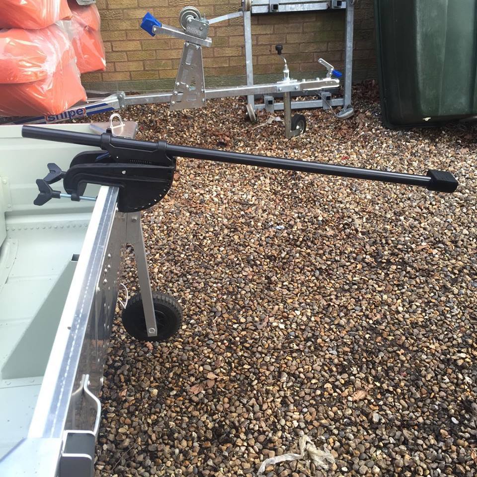 Transom Removable Transducer Mounting Bracket Pole Clamp Fishfinder ...