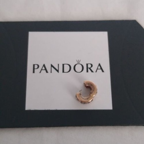 Authentic Pandora Rose Sparkling Row Spacer Clip Charm 781972CZ | eBay