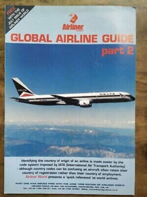 Airliner World - Global Airline Guide part 2 / July 1999 | eBay