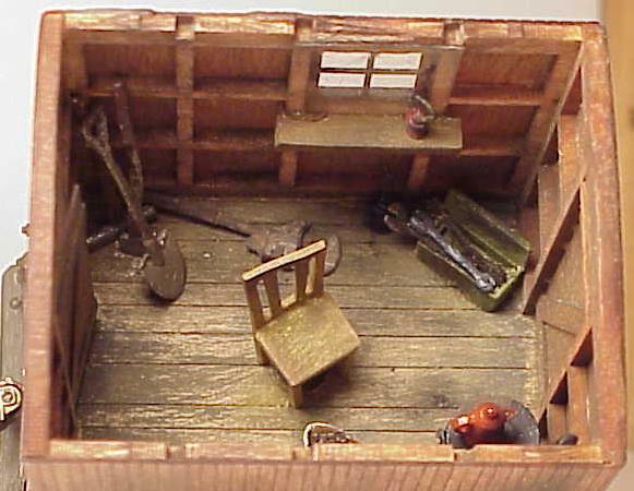 On3/On30 4 WHEEL VERTICAL SIDING DELUXE LOGGING CABOOSE KIT WISEMAN ...