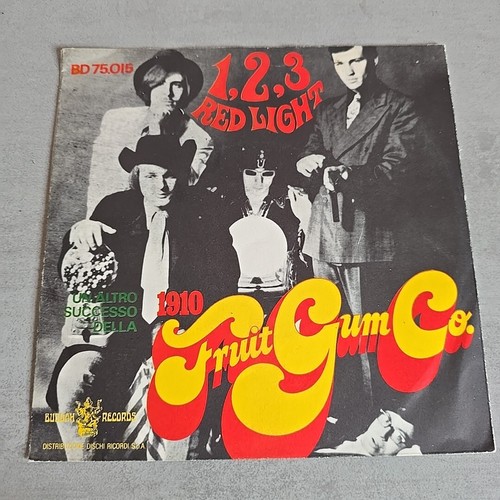 1910fruit Gum Co. 1.2.3. Red Light Mr. Jensen 45 Italy Press | eBay