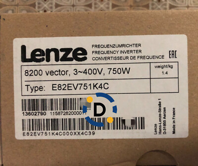 New Lenze E82EV751K4C Inverter Drive | eBay
