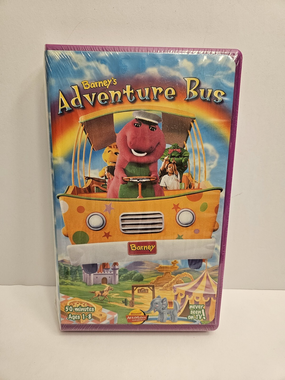Barney’s Adventure Bus 1997 VHS Movie | Grelly USA