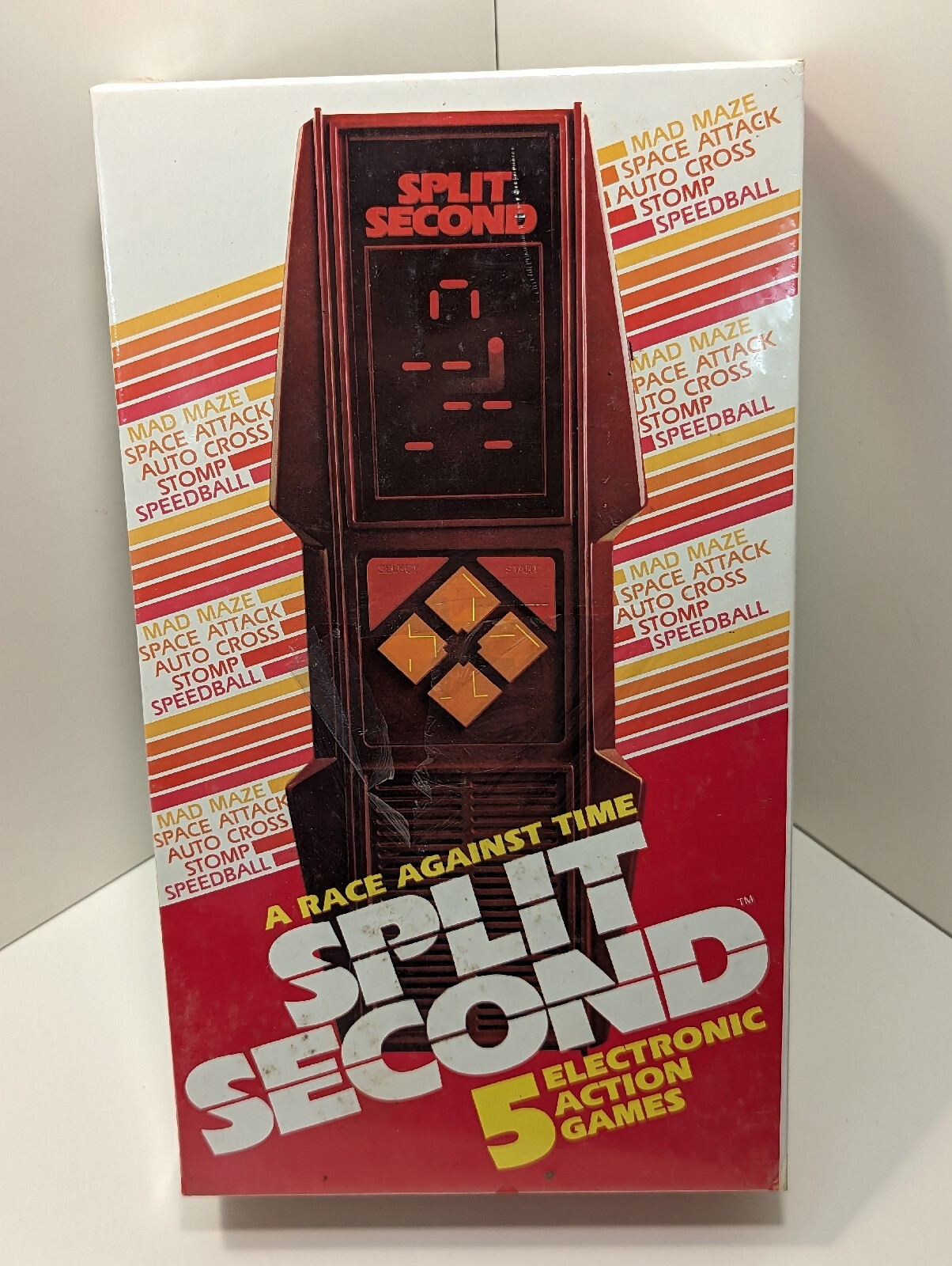 Split Second Electronic Handheld Game 1980 Parker Brothers Works for sale online | eBay