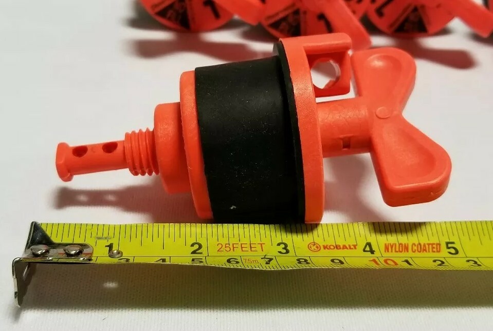 1, Test Well T2, 2" Monitoring Well Locking Torquer Plugs --SkyBay c199 ...