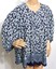 N Touch Women Plus Size 1x 2x 3x Navy Blue Green Floral Tunic Top ...