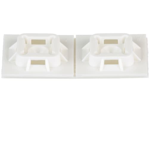 1PC PANDUIT ABM100-A-C Mount, Cable Tie, Adhesive Backed, Wht Nylon 6/6 ...