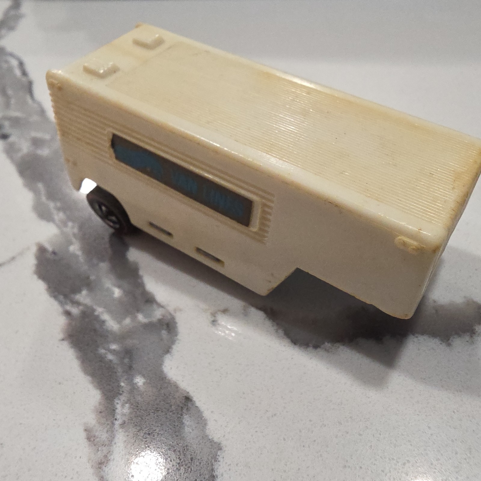 Vintage Hot Wheels Redline Moving Van Lines Trailer Gray Heavyweights ...