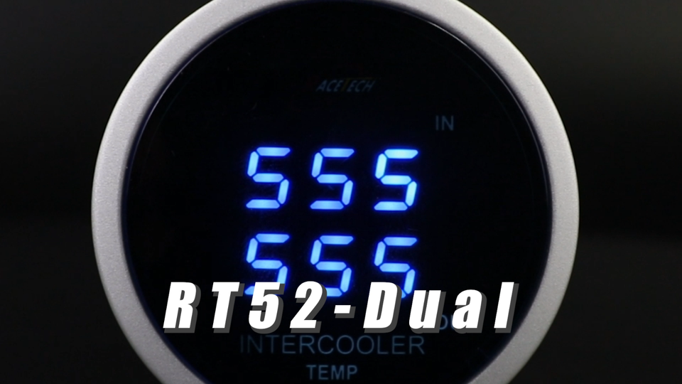 RACETECH 2-1/16" 52mm Electrical INTAKE AIR TEMP Gauge F with IAT ...