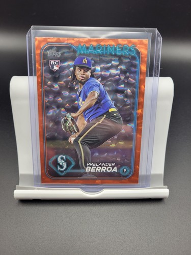 2024 Topps Series 1 Prelander Berroa Orange Foilboard /299 Rookie Card ...