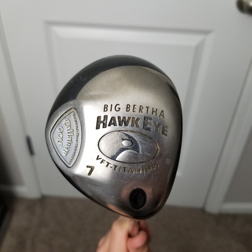 Callaway Big Bertha Hawk Eye VFT Fairway 7 Wood Graphite Regular Flex ...