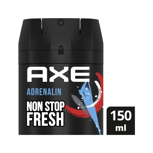 AXE Adrenalin 48-Hour Fresh Deodorant Body Spray Fragrance for Men ...
