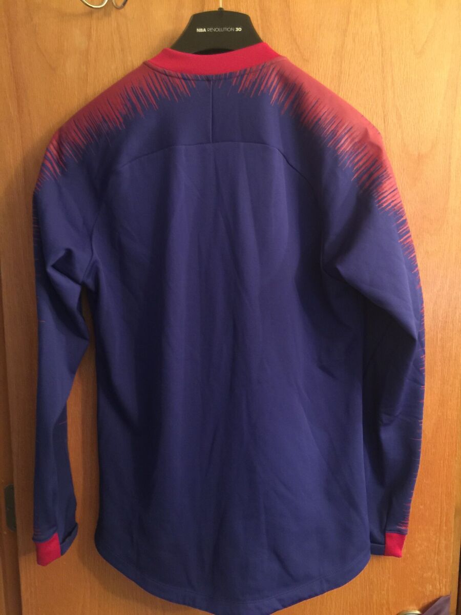 Nike La Liga FC Barcelona FCB Anthem Zip Jacket 894361-456 Nike La Liga FC Barcelona FCB Anthem Zip Jacket 894361-456